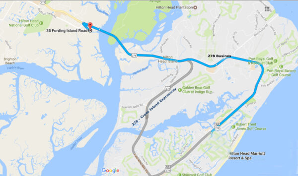 Travel Maps | Daufuskie Island Ferry